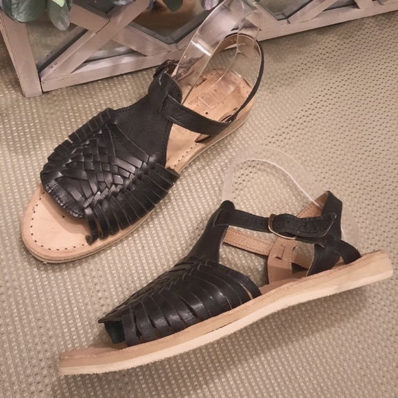 macarena collection | Shoes | Macarena Collection Handmade Black Woven ...